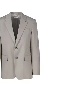 Ami Single-breasted Tailored Blazer - Gray