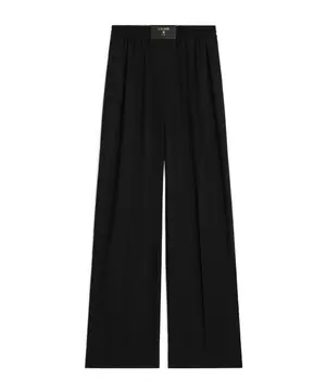 Celine Trousers IN Light Wool Cloth Black