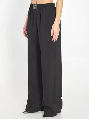 Celine Light Wool Cloth Relaxed Fit Trousers