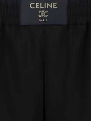 Celine Light Wool Cloth Relaxed Fit Trousers