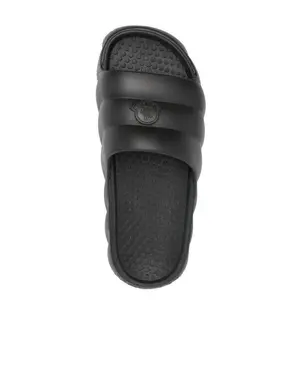 Moncler Quilted Logo Sliders