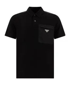 Prada Logo Polos For Men