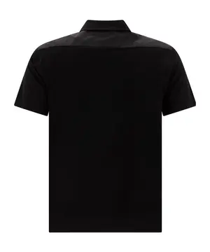 Prada Logo Plaque Short-sleeved Polo Shirt