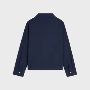 Celine Scout Shirt In Cotton And Linen Cloth