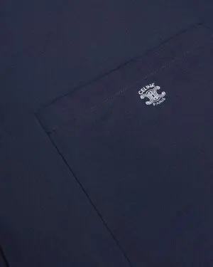 Celine Scout Shirt In Cotton And Linen Cloth