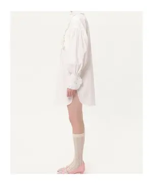 Valentino Garavani Ruffled Long-sleeved Mini Dress