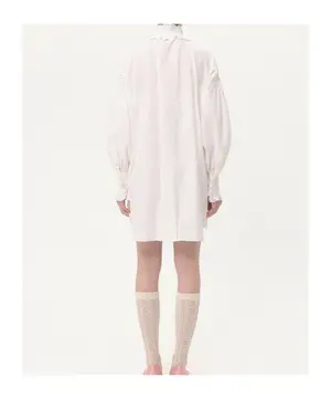 Valentino Garavani Ruffled Long-sleeved Mini Dress