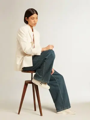 GOLDEN GOOSE Straight-leg Jeans - Blue