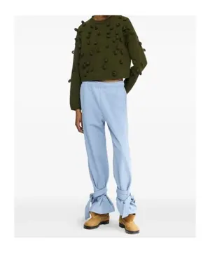 J.W.ANDERSON Tie-fastening Cotton Trousers