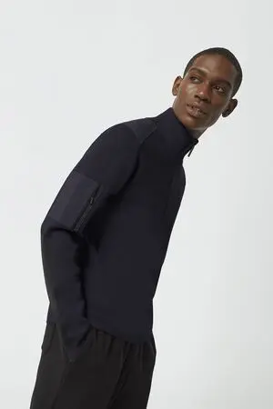 Canada Goose Stormont Turtleneck Sweater With Zip Detail