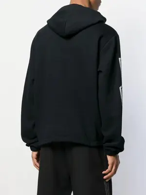 Alexander McQueen Logo Pattern Hooded Sweater