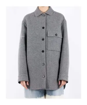 JIL SANDER Freshly Cut Wool Jacket - Grey