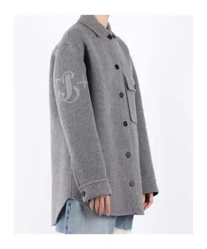 JIL SANDER Freshly Cut Wool Jacket - Grey
