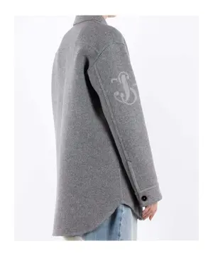 JIL SANDER Freshly Cut Wool Jacket - Grey