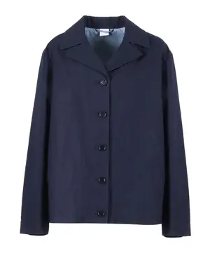 Aspesi Long-sleeved Buttoned Jacket - Black