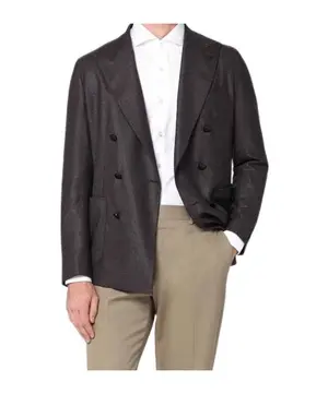 Tagliatore Double-breasted Tailored Blazer - Brown
