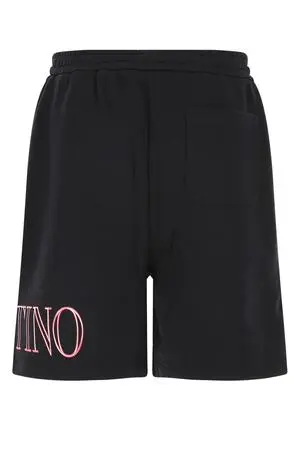 Valentino Garavani Logo Print Drawstring Shorts