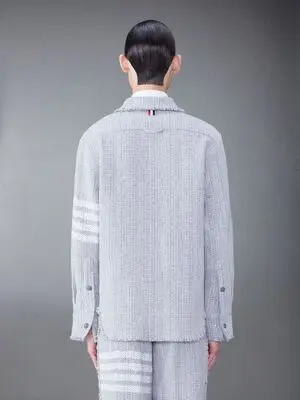 Thom Browne 4-bar Stripe Shirt