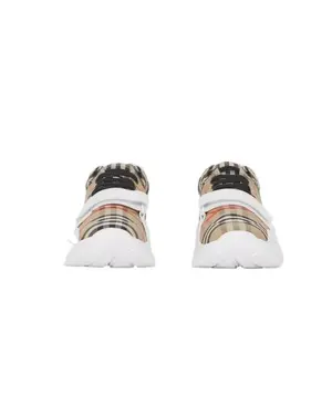 Burberry Vintage Checked Panelled Sneakers