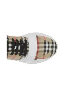 Burberry Vintage Checked Panelled Sneakers