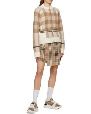 Burberry Vintage Checked Panelled Sneakers