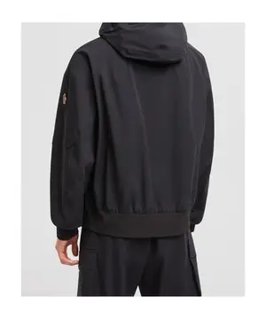 Moncler Tesso Hooded Shell Jacket - Black