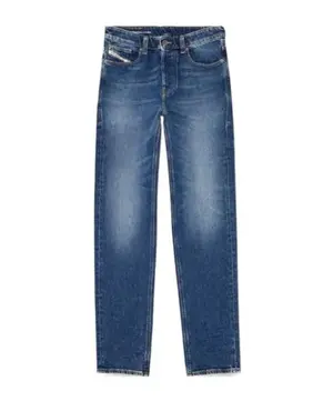 DIESEL® Straight-leg Jeans With Logo Patch