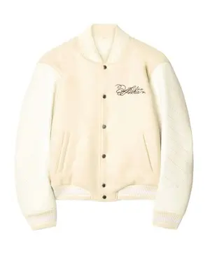 Off-White Rose Valley Bomber Jacket - Neutrals