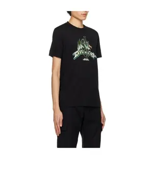 Givenchy Graphic Printed Crewneck T-shirt - Black