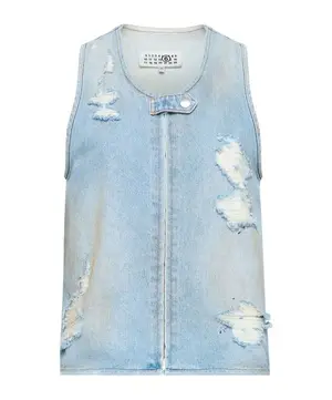 MAISON MARGIELA Distressed Scoop Neck Vest