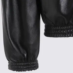 Acne Studios Leather Bomber Jacket