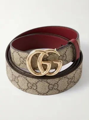 GUCCI Gucci GG Marmont Reversible Belt