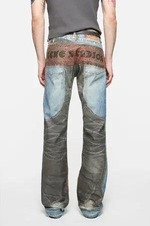 Acne Studios Trompe L'oeil Straight-leg Jeans