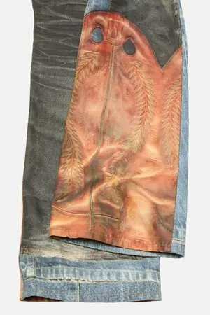Acne Studios Trompe L'oeil Straight-leg Jeans