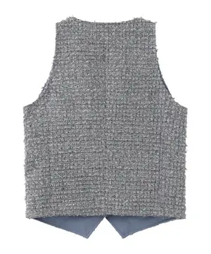 Marissa Chiara V-neck Sleeveless Vest