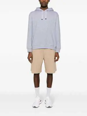 Brunello Cucinelli Mélange-effect Jersey Hoodie