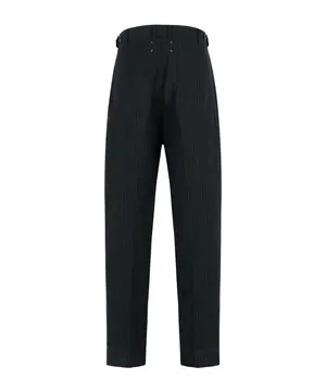 MAISON MARGIELA Pinstriped Tailored Trousers