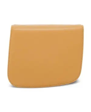FERRAGAMO Fiamma Asymmetric Crossbody Bag - Brown