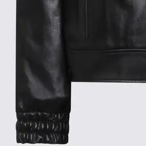 Celine Lambskin Jacket - Black