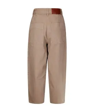 Studio Nicholson Cropped Wide-leg Jeans