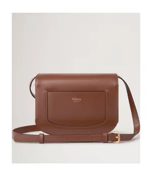 Mulberry Small Pimlico Leather Satchel Bag - Brown