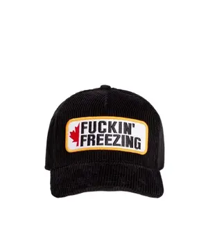 Dsquared2 Embroidered Baseball Cap - Black
