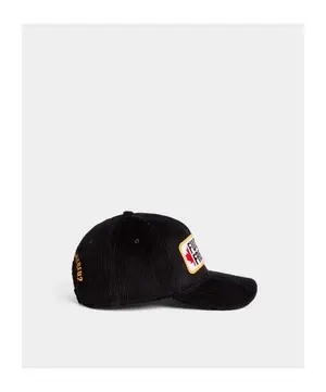 Dsquared2 Embroidered Baseball Cap - Black