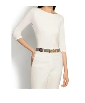 FERRAGAMO Gancini Belt - Black