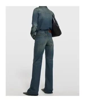 Gucci Horsebit Bootcut Denim Pants