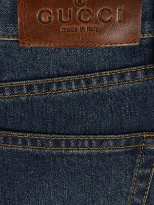 Gucci Horsebit Bootcut Denim Pants