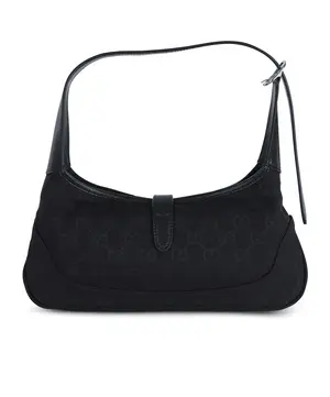 Gucci Jackie Slim Medium Shoulder Bag - Black
