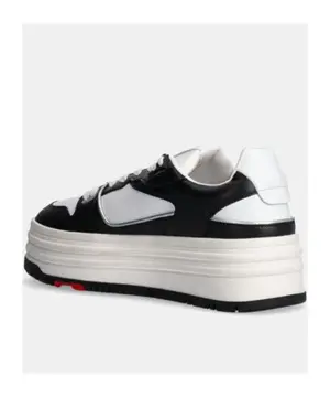 Moschino Heart-print Lace-up Sneakers - White
