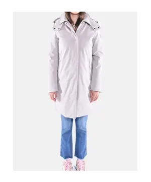 Woolrich Logo Patch Hooded Parka