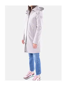 Woolrich Logo Patch Hooded Parka